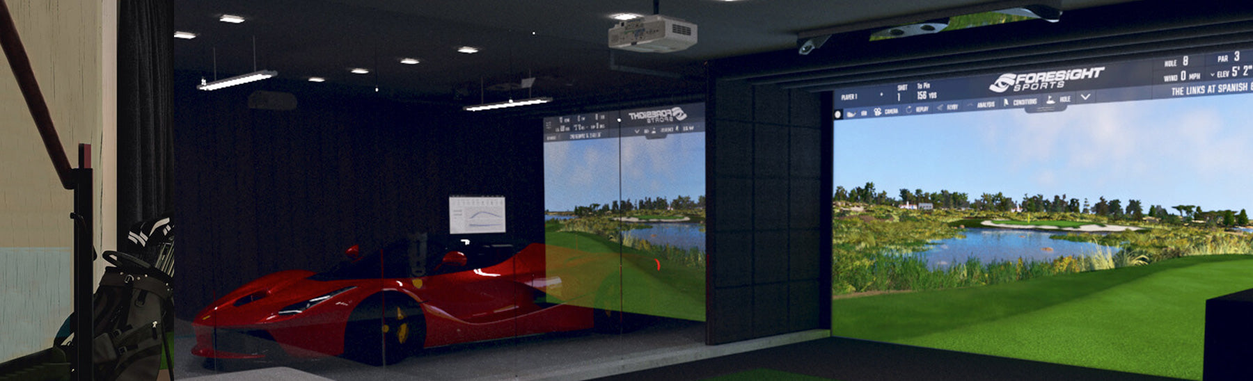 Foresight Sports Monitors – Ace Indoor Golf