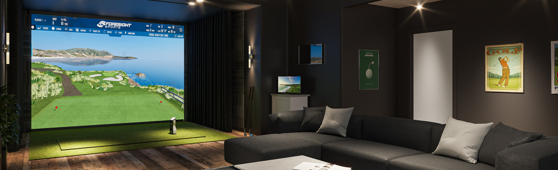 Golf Simulators - Best Golf Simulator Packages 2025 - Ace Indoor Golf