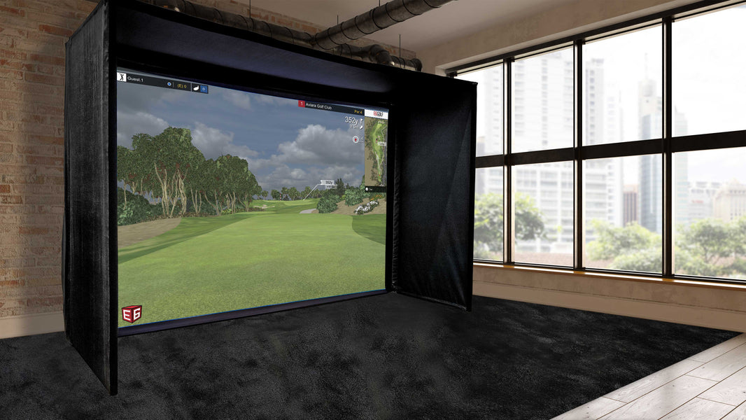 Golf Simulator Screens and Enclosures